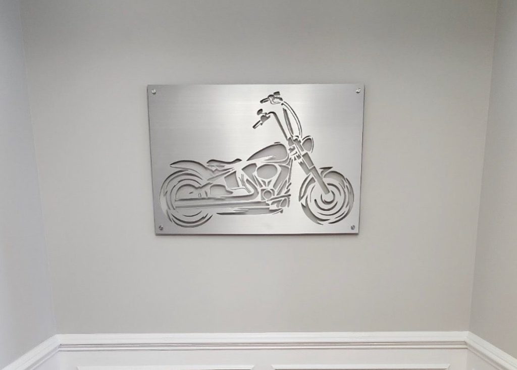 Custom Lake House Signs | Metal Lake Maps